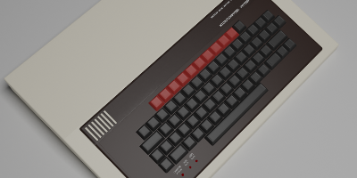 BBC Micro B (1981) Blender 3D Model - Trakteer.id