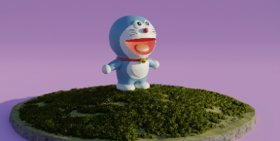 Doraemon 3D model - Trakteer.id