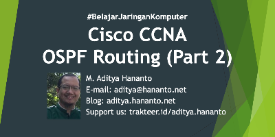 Cisco CCNA [video #11 B] OSPF Routing Protocol (Part 2) - Trakteer.id