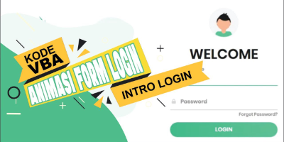 Animasi Form Login di EXCEL - Trakteer.id