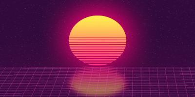 Synth sunset