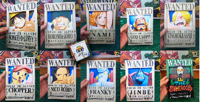 Papercraft One Piece - Bounty Mugiwara - Trakteer.id