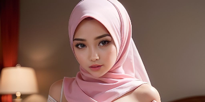 HD Pink Hijab Sensual Sexy Naked Body No Watermark - Trakteer.id