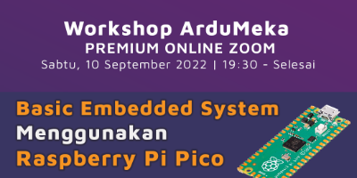 WORKSHOP: Basic Embedded System Menggunakan Raspberry Pi Pico - Trakteer.id