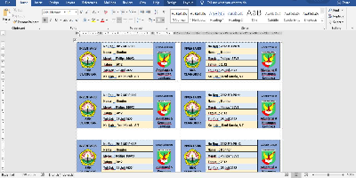 Microsoft Word - Desain Label Barang Inventaris - Trakteer.id