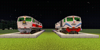 MOD LOKOMOTIF BB301 Dan BB304 MCPE - Trakteer.id