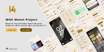MIUI Monet Project v8.0.0 | Standard - Trakteer.id