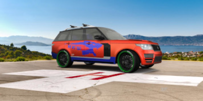 Digitally Modified Range Rover Desktop Wallpaper - Trakteer.id