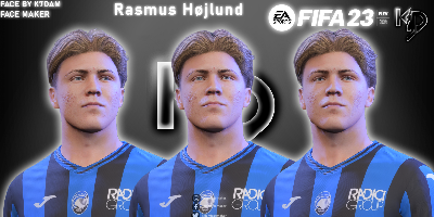 Rasmus Hojlund Atalanta FACE FIFA 22-23 - Trakteer.id