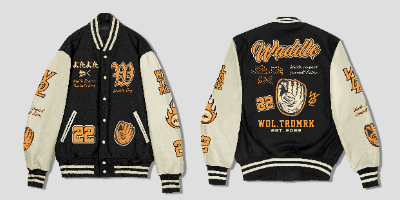 Varsity Jacket Mockup - Trakteer.id