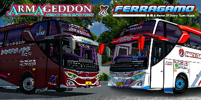 Livery TJ "Armagedon" x NT "Ferragamo" JB3 Hino RK MN Art x KP Projects ...