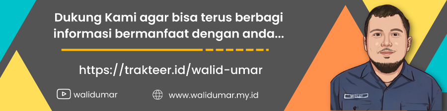 Walid Umar (walid-umar) - Trakteer.id