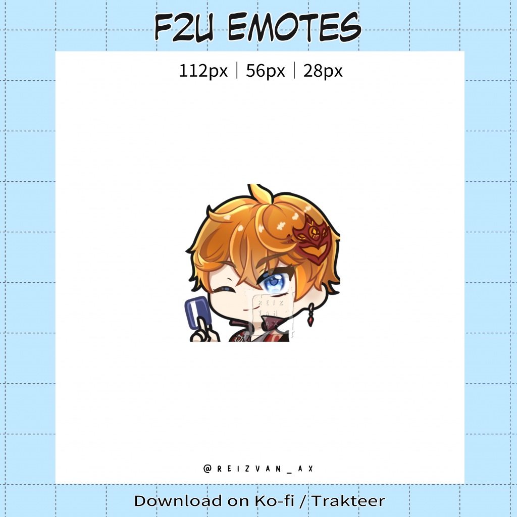 F2U Childe Emotes - Trakteer.id