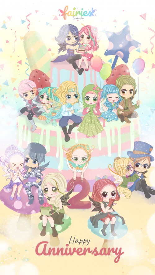 2nd Anniversary Fairies' Family - Kisah pembuatan Fairies' Family ...