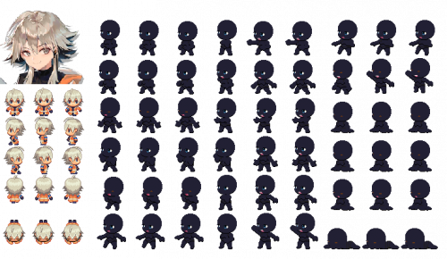 [GRATIS] Arknights RPG maker MV sprite: Mayer (jika mencapai goal ...