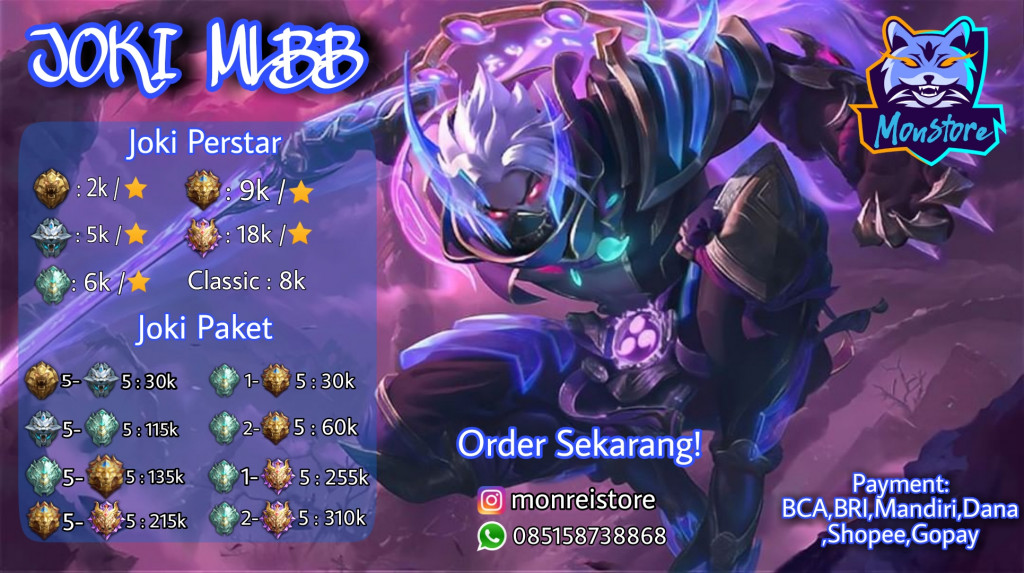 Joki MLBB - Trakteer.id