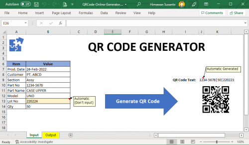 Membuat Label QR Code menggunakan Excel - Trakteer.id