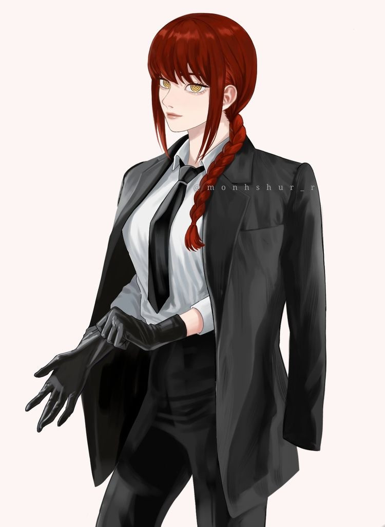 Open FanSign-makima chainsaw man - Trakteer.id