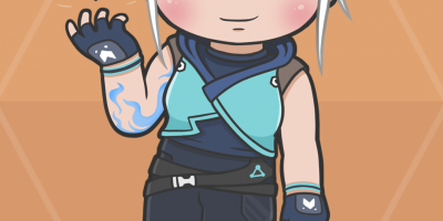 Jett chibi fanart ️ - Trakteer.id